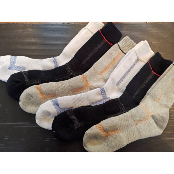 商品スペックジャンル ソックス カラー ホワイト グレー ブラックメーカー名 ★★★ サイズ 25〜27cm商品名 スポーツソックス 丈(履き口〜かかと) 約26cm新品未使用品です。お値段以上の、しっかり作り込まれた商品です。アーチサポー...