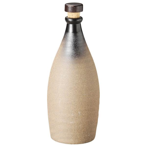 日本製・美濃焼の焼酎瓶・酒ボトルです。外径９cm×高さ２４．５cm　約740ccTRTG