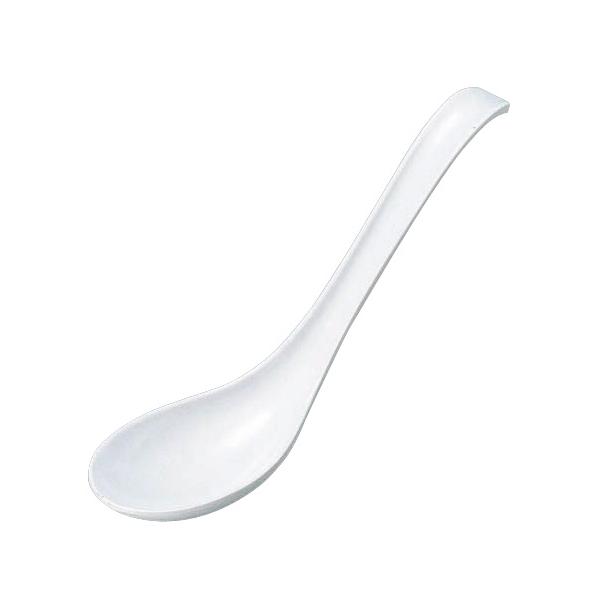ラーメンにお勧め。柄が長いので器に落ちません。全長１７．４cm×幅４．４cmメラミン樹脂（台和）