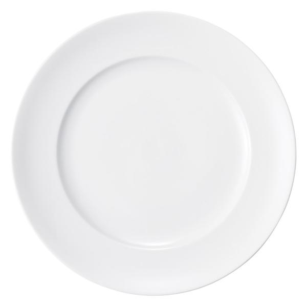 白無地の業務用ディナープレート・最良のコストパフォーマンス！磁器（ベトナム製）直径２６．５cm×高さ２．９cm