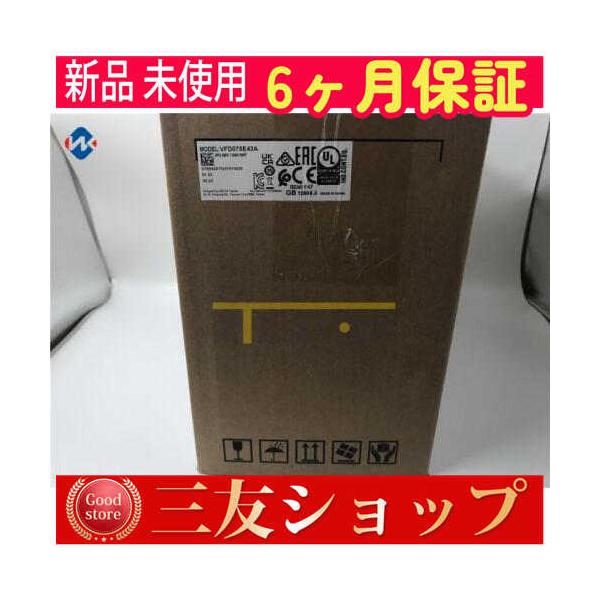 1pcs  新品VFD075E43A Sensorless Vector AC Micro Drive AC 10Hp 480V1PCS 新品VFD075E43AセンサーレスベクトルACマイクロドライブAC 10HP 480V