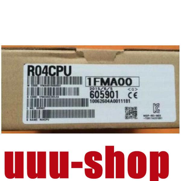 ★★新品 新品/未使用 R04CPU シーケンサCPUユニット保証付き