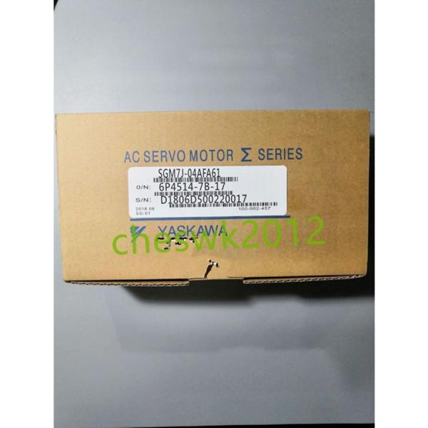 1 PCS  servo motor SGM7J-04AFA61