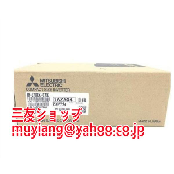 型番： 新品★複数在庫  在庫あり   新品/未使用 インバーター FR-E720EX-0.75K領収書発行することが出来ます(インボイス対応可能) 出荷前は動作チェックしております。動作確認済み。初期不良につきまして、交換又は返金が可能で...