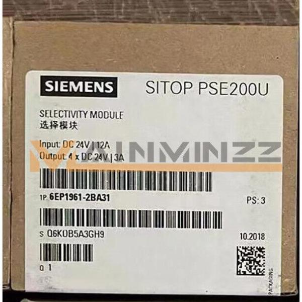 1PC  6EP1961-2BA31 4-Channel Selectivity Module