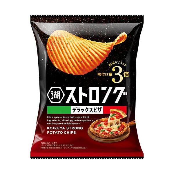 湖池屋 ストロング デラックスピザ 53g/スナック　ポテト