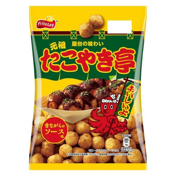 カルビー　元祖たこやき亭　昔ながらのソース味　５５ｇ/スナック　お菓子
