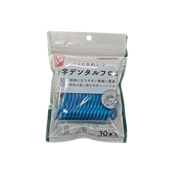 Vチェック　Ｙ字デンタルフロス　３０本入/歯間　オーラル