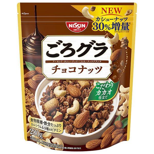 日清シスコ ごろグラ チョコナッツ 280g/シリアル　オーツ麦