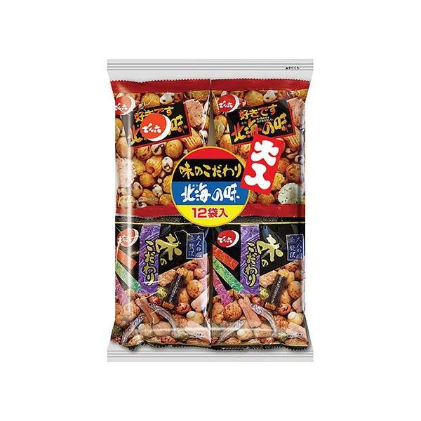 でん六　大入12袋ペアパック 252g/米菓　あられ