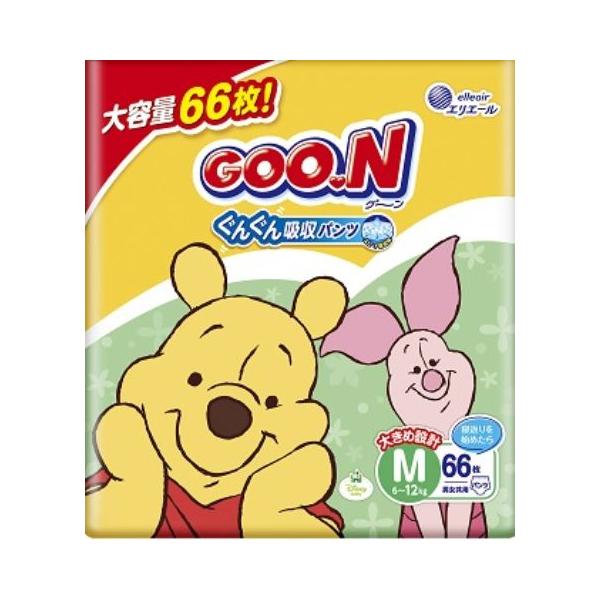 グーンぐんぐん吸収パンツＭサイズ６６枚/ベビー　おむつ