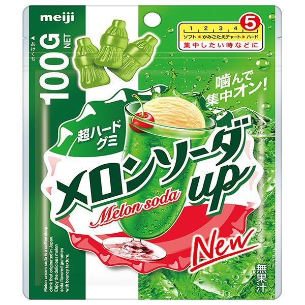 明治 メロンソーダアップ 100g/グミ　お菓子