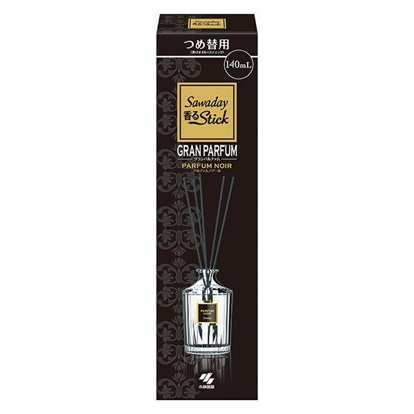 サワデー香るスティック グランパルファム パルファムノアール 詰替用 140ml/部屋用　芳香剤