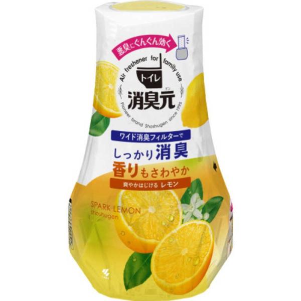 小林製薬　トイレの消臭元 爽やかはじけるレモン 400ml/消臭　香り