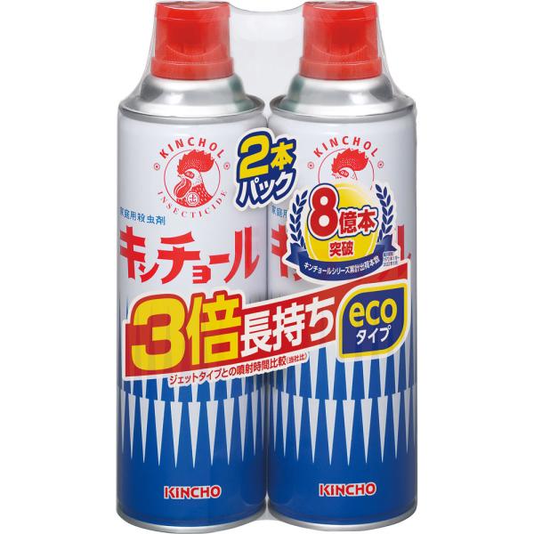 殺虫スプレーの定番、ハエ蚊退治にキンチョール。