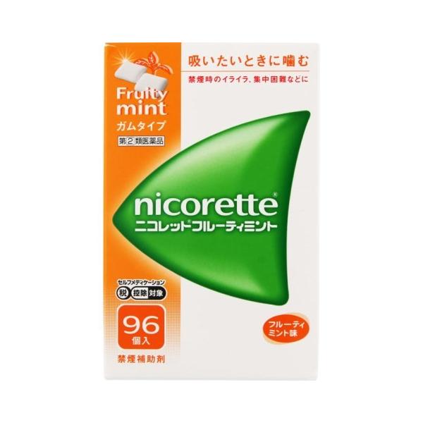 ニコレットフルーティミント ９６個/ニコレット 禁煙※別注文での複数購入不可