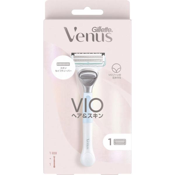 ヴィーナスＶＩＯカミソリホルダー 替刃１個付/カミソリ　除毛