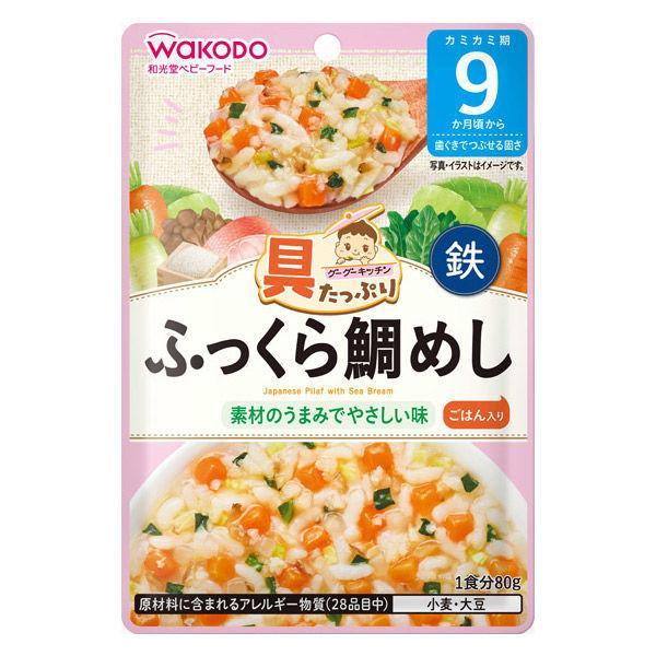 具たっぷりグーグーキッチン　ふっくら鯛めし80g/ベビーフード
