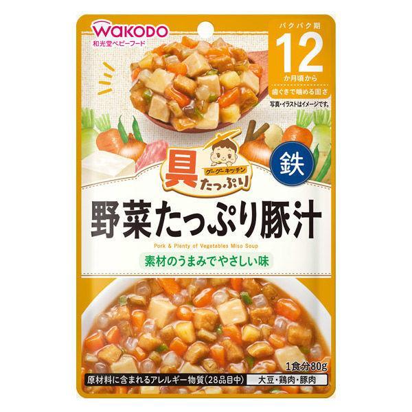 具たっぷりグーグーキッチン　野菜たっぷり豚汁80g/ベビーフード