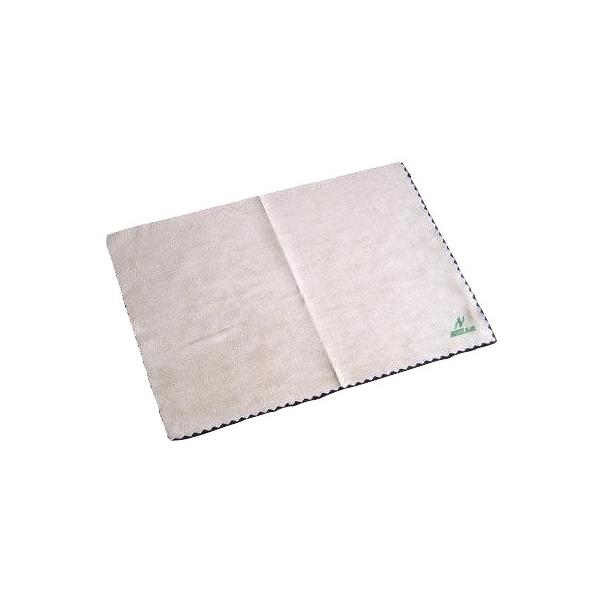 レンズ・ナイフ・金属・模造刀などに付着した油分・指紋の拭き取りにお使い下さい。 汚れたら洗ってまた使用できます。洗浄後もそのソフトさは変わりません。サイズ 　26ｃｍ×36ｃｍ *素材は三菱ブローレ使用包装 ポリ袋入り包装重量 約１２ｇ備考...