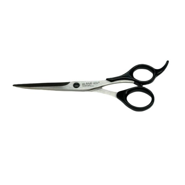 岐阜県関市で造られている髪の毛を切るハサミです。軽い開閉でよく切れます。髪の毛を切った後は毛、汚れ、水分を取り、刃部分とネジに軽くミシン油を塗ってください。全長 約１６０ｍｍ刃渡り 約５８ｍｍ重量 約２９ｇ刃材 ステンレス鋼（６Ａ）柄材 Ａ...