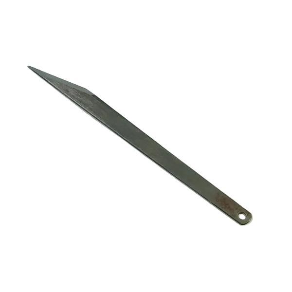 細身で作られているため込み入った枝の中の切断後をきれいにけずることができます全長250mm　刃渡り60mm ＊厚みは画像を参照にして下さい。 材質：青紙（青鋼） 青紙・・・・　高級鋼で通常の鋼より粘りがあり、刃を薄く加工することが出来ます。...