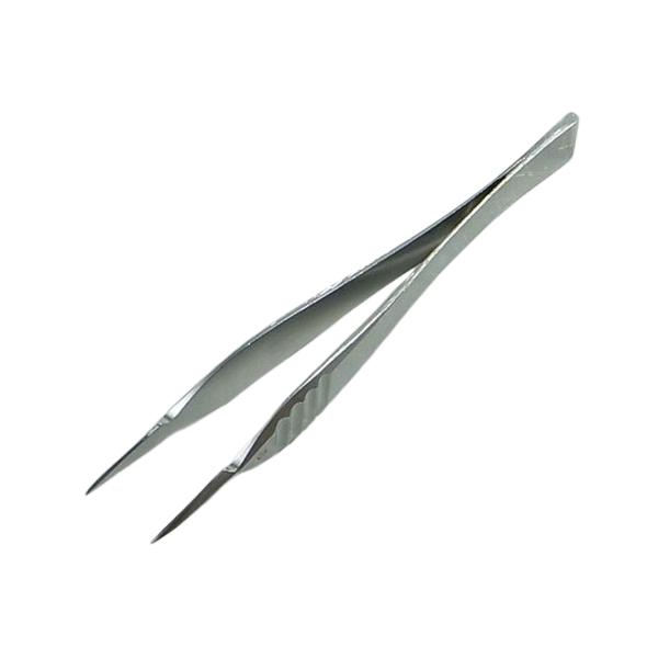 全長　：　 127mm素材　：　ステンレス（錆びにくい素材になっています）＊この商品は兼進作ではございません。このピンセットは先が矢型になっております。小品盆栽をお持ちの方に非常に人気のあるピンセットです。刃先が他のピンセットとは違い尖って...