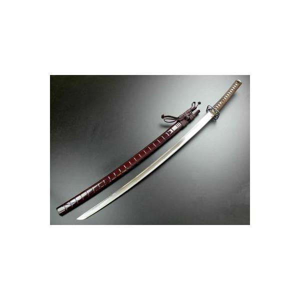 受注生産品の為、キャンセルは出来ません。その点をご理解の上、慎重にお買い求めいただきますようお願いします。【受注生産品です】通常、仕上がりに3ヶ月〜12ヶ月ほどのお日にちがかかります。鞘を払った重量 約０．８ｋｇ（２．５０尺）刀身 超硬合金...