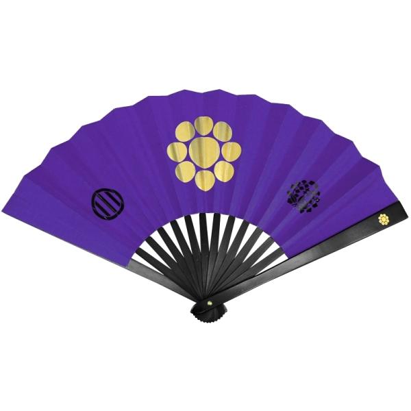 全長：約２４ｃｍ、重量：約１４０ｇ材質：鉄・竹・紙包装：１ケ箱入り生産国：中国、（扇子袋付）