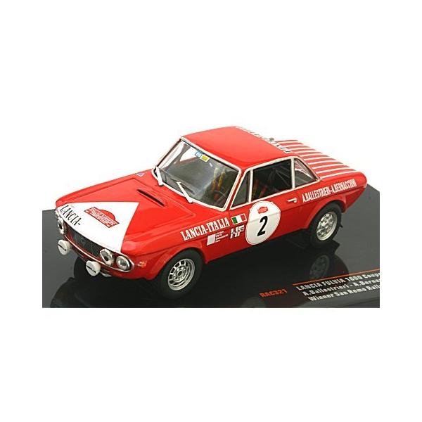 【発売日：2021年09月24日】ixo イクソ 1/43スケール●1972年ラリー・サンレモ優勝！ランチア頂点への躍進の第1歩となるラリーマシン●ダイキャストモデル（開閉機構なし）