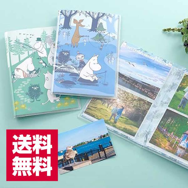 大人かわいいムーミンキャラクターをあしらったリバーシブルアルバム。●サイズ（縦×横×幅）/ 215・147・10mm●溶着式ポケット●表紙材質/PP 0.5mm厚●ポケット材質/OPP50ミクロン●高透明表紙 パックン式アルバム品番リトルミ...