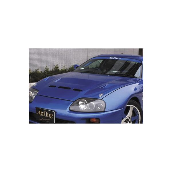 ・メーカー：Abflug■Frame：JZA80　■Year：1993，may-2002，august　■Eng：2JZ材　　質：FRP白ゲルコート仕上げ（要塗装）■構成部品：製品本体注意：雨よけカバーは付属されません。洗車時や雨天時には養...