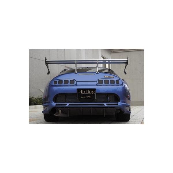 ・メーカー：Abflug■Frame：JZA80　■Year：1993，may-2002，august　■Eng：2JZ■材　　質：FRP白ゲルコート仕上げ（要塗装）■構成部品：製品本体／アルミネット実装／取付用金具類※バンパー中央部の大型...