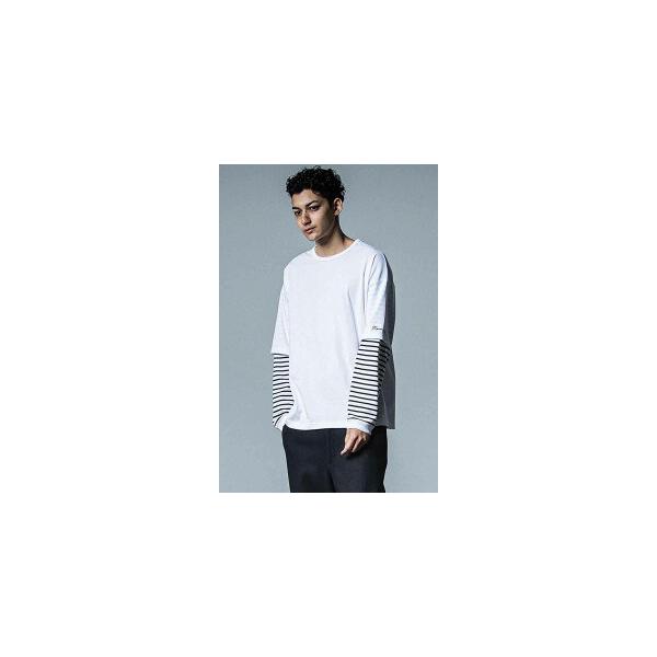 新しいアイコンロゴを使用したバックプリントTシャツサイズS　肩幅68　身幅60　着丈72　袖丈54M　肩幅70　身幅62　着丈73　袖丈55　