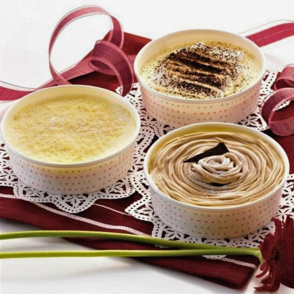 東京都高輪にあるレストラン「ダノイ」の小野清彦シェフが監修したケーキセットです。イタリア栗をふんだんに使ったモンブラン、なめらかな半熟チーズケーキとマスカルポーネが入ったチーズケーキの贅沢な2層仕上げのチーズケーキ、豊かなコーヒーの香りが自...