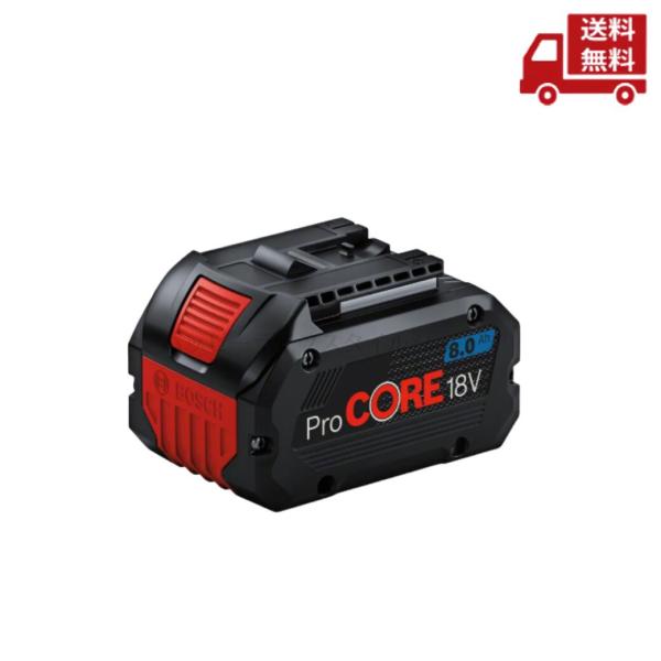 【商品詳細】■大容量8.0Ahのリチウムイオンバッテリー。18V対応の電動工具に安定した電力供給を行い、長時間作業をサポートします。プロユースからDIYまで幅広い用途におすすめです。■最新セルテクノロジー採用のPROCOREシリーズ。高出力...