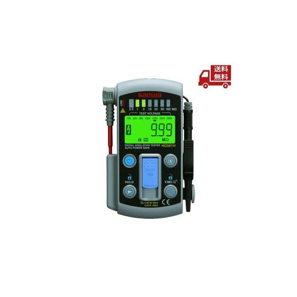 【商品詳細】■電気設備や家電製品の絶縁状態を数値で確認し、漏電予防や安全点検をサポートするデジタル絶縁抵抗計です。■バックライト付きの大型液晶ディスプレイを採用しており、暗い現場での測定値確認もスムーズに行いたい方におすすめです。■高電圧を...