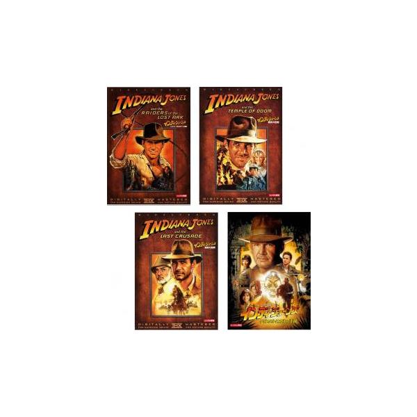 全4巻 【バーゲン】(監督) スティーヴン・スピルバーグ (出演) ハリソン・フォード(インディアナ・ジョーンズ)、カレン・アレン(マリオン・レイヴンウッド)、ウォルフ・カーラー(ディートリッヒ)、ポール・フリーマン(ルネ・ベロック)、ロナ...