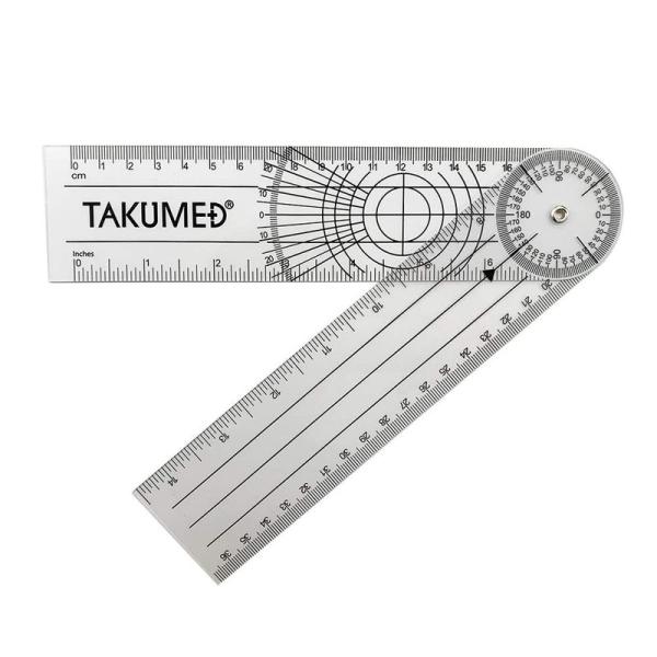 【商品名】　TAKUMED プラスチック 角度計 ゴニオメーター 透明 Type D★★ラッピングについて★★当店ではラッピングは承っておりません。ご了承くださいませ。★★サイズ・カラーの指定について★★商品によってはサイズやカラーのライン...