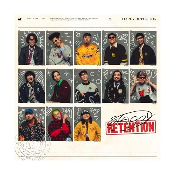 種別:CD/アルバム発売日:2025/09/24収録曲: / HAPPY RETENTION / のちで / GOLDEN / Keep Ya 頭 Up / ミリオン☆ヒット / OOKAMI / 咆哮 / ウルサイレン / 短すぎ / 余...