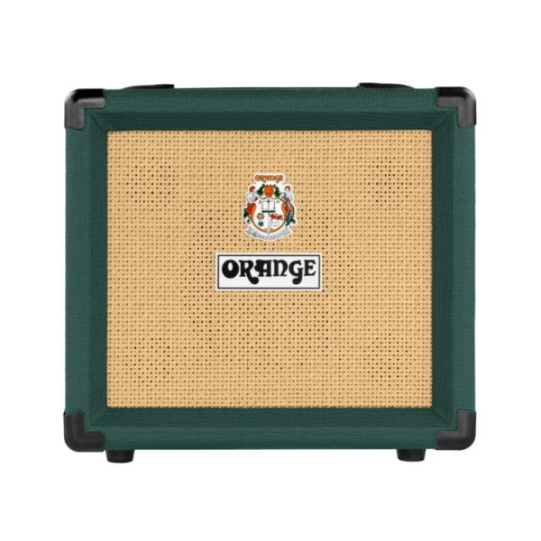 限定カラー登場！ORANGE Crush 12 British Racing Green。クラシックなブリティッシュスタイルに、ORANGEらしいパンチのあるトーンを詰め込んだ最小サイズのCrushシリーズです。シンプルな1チャンネル構成な...
