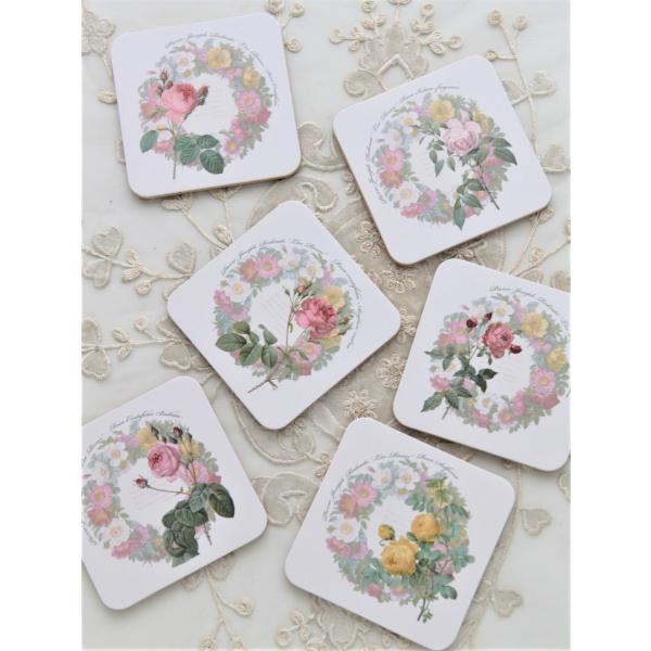 ルドゥーテ・コレクションナポレオン皇妃ジョゼフィーヌによって世界中からフランスのマルメゾン宮殿に集められた古典的品種や原種系バラをボタニカル・アートの天才画家で「バラの宮廷画家」とも呼ばれたピエール＝ジョゼフ・ルドゥーテ (Pierre-J...