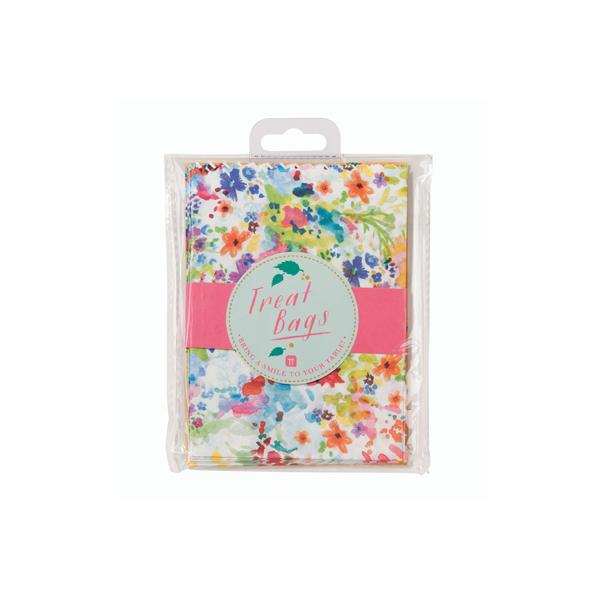 イギリスTalking Tables,Floral Fiestaシリーズのお菓子用紙袋です。袋の内側はコーティングしてありますのでクッキーなど油分のあるものを直接いれても染みてくる事がありません♪パーティーの手土産用にもおすすめ。-----...