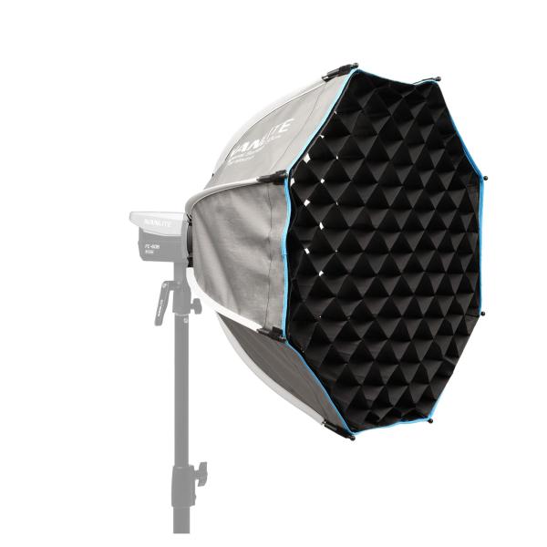 SB-FMM-O-60はNANLITE FMマウントに対応する60cmのオクタゴン型ソフトボックスです。重量はわずか460gで手持ちでの照明がより簡単になります。簡単な取り付けと収納：セットアップが簡単な折りたたみ式で収納時には、ディフュー...