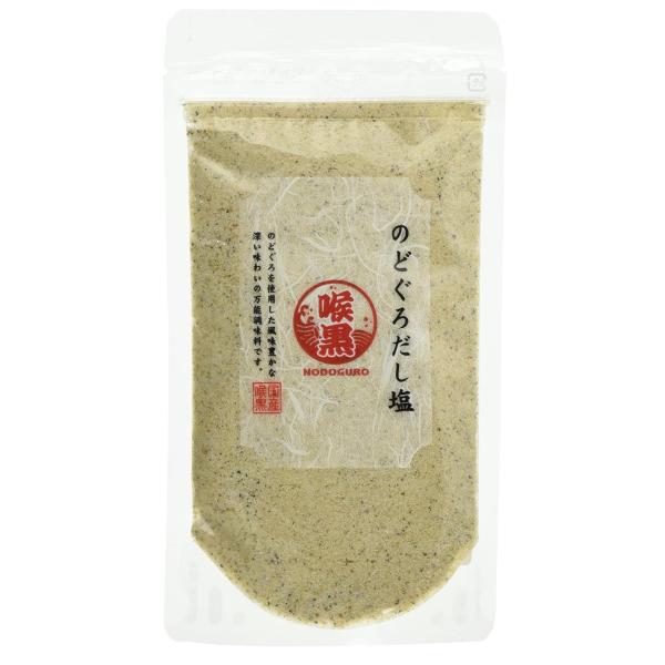 和風料理によく合う万能調味料です。日本海で水揚げされた高級魚「のどぐろ」を使用した贅沢な一品になります。焼塩と合わさり、洗練された上質な旨み・甘みのある味をお楽しみください。炊き込みご飯・茶碗蒸し・天ぷら塩・お吸い物など様々なお料理にご活用...