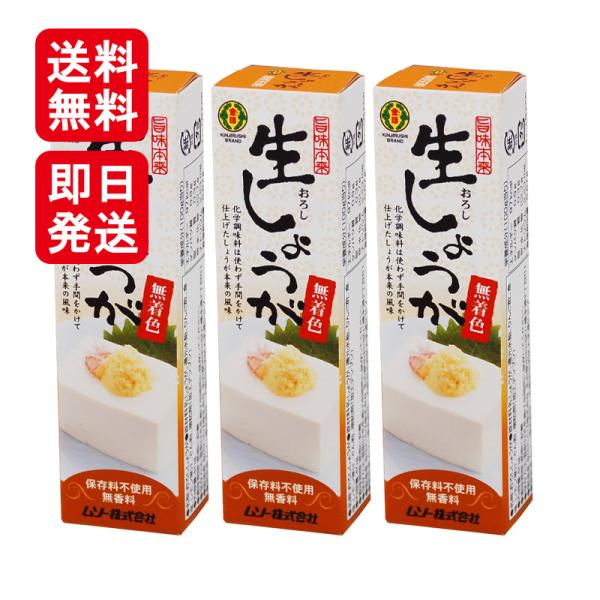 ピリピリッとした辛みとさわやかな香り。おろしたての風味と繊維感をお楽しみください。植物繊維の原料は、遺伝子組換えされていないじゃがいもを使用しています。　常温保存商品ですので、陳列場所を選びません。★国産しょうがを使用しています。★食塩は天...