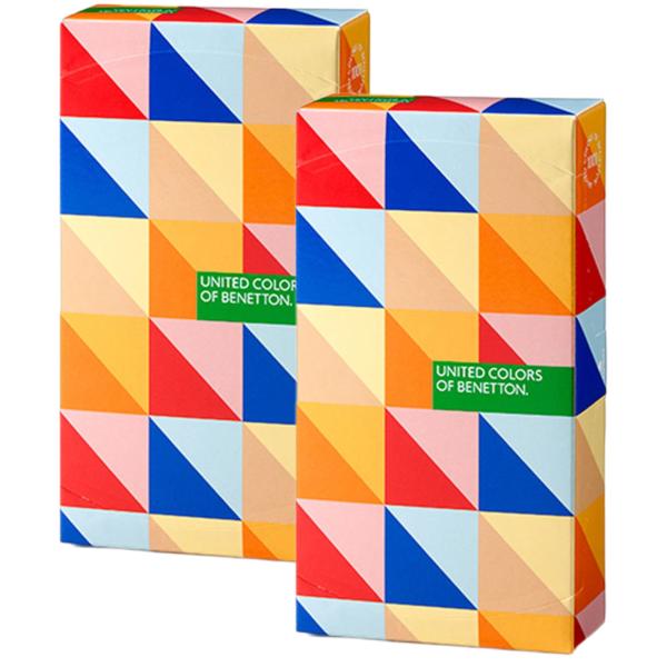 オカモトとベネトン（ＵＮＩＴＥＤ　ＣＯＬＯＲＳ　ＯＦ　ＢＥＮＥＴＴＯＮ）とのコラボ商品ベネトンコンドーム 1000-X（R4）です。ベネトンらしいおしゃれなパッケージで、女性も手に取りやすいデザインです。女性にやさしい潤いゼリーたっぷりタイ...