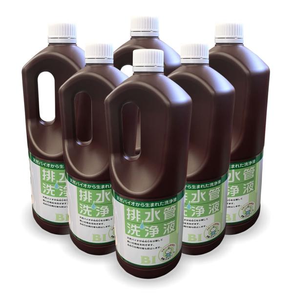 流すだけで排水管の奥までピカピカ！排水口のぬめりを分解！隅々までキレイに。天然バイオがぬめりを分解して臭いの発生を防ぎます。ぬめりの再付着も防止します。キッチンの排水口・洗濯機の排水口・お風呂の排水口・トイレから直接など、臭いの気になる水廻...