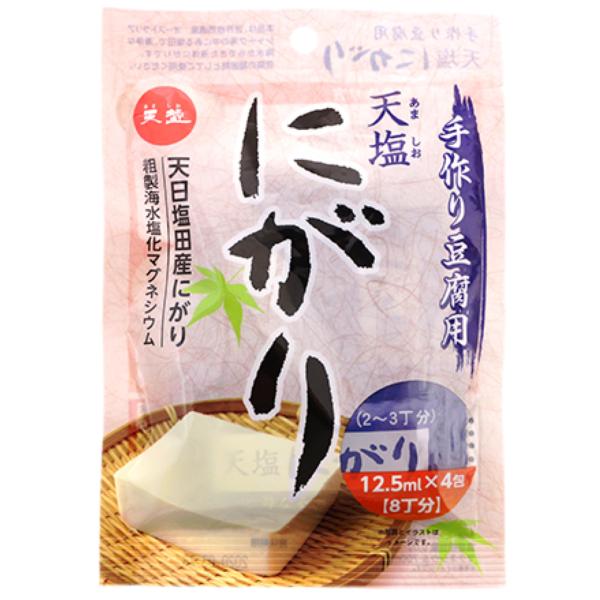 本品は世界自然遺産、オーストラリア・シャーク湾の中にある塩田で、清浄な海水からできた液体にがりです。豆腐の凝固剤としてご使用ください。【木綿豆腐の作り方】材料(豆腐2〜3丁分)・豆乳(成分無調整 大豆固形分10％以上)「天然にがり」1包(5...