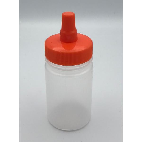 ☆安心の国産製品☆持運びサイズで、多機能なはちみつ容器です。調味料やドレッシングなど食品用として、化粧水・ローションの保存用にもご使用頂けます。【商品仕様】材質：PP（ポリプロピレン）カラー：本体：半透明/キャップ：オレンジサイズ：高さ約：...